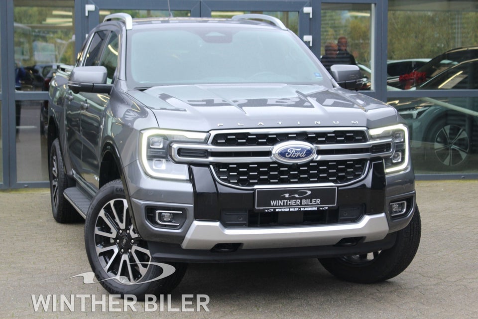 Brugt Ford Ranger 3,0 EcoBlue Platinum Db.Kab aut. 4d - Bilbasen