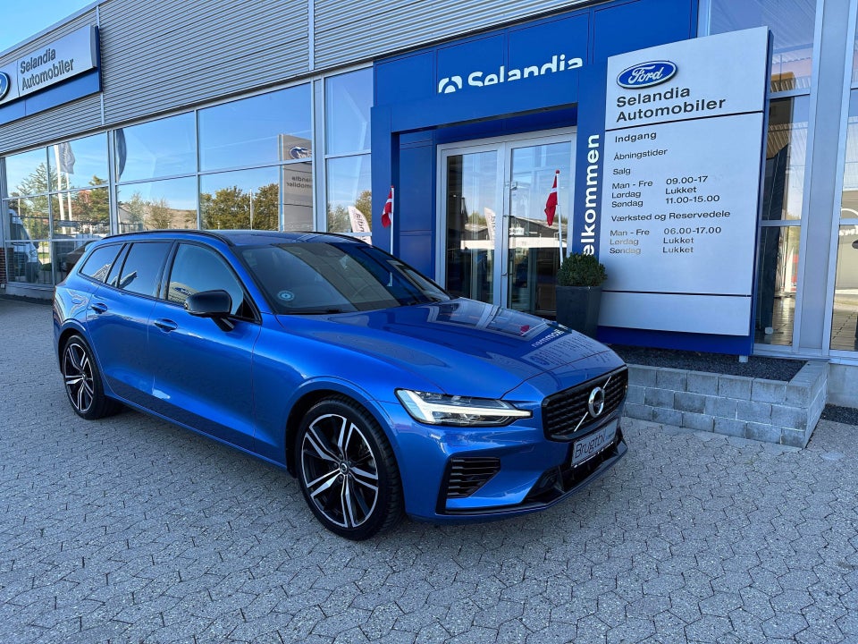 Brugt Volvo V60 2,0 T8 ReCharge R-Design aut. AWD 5d - Bilbasen