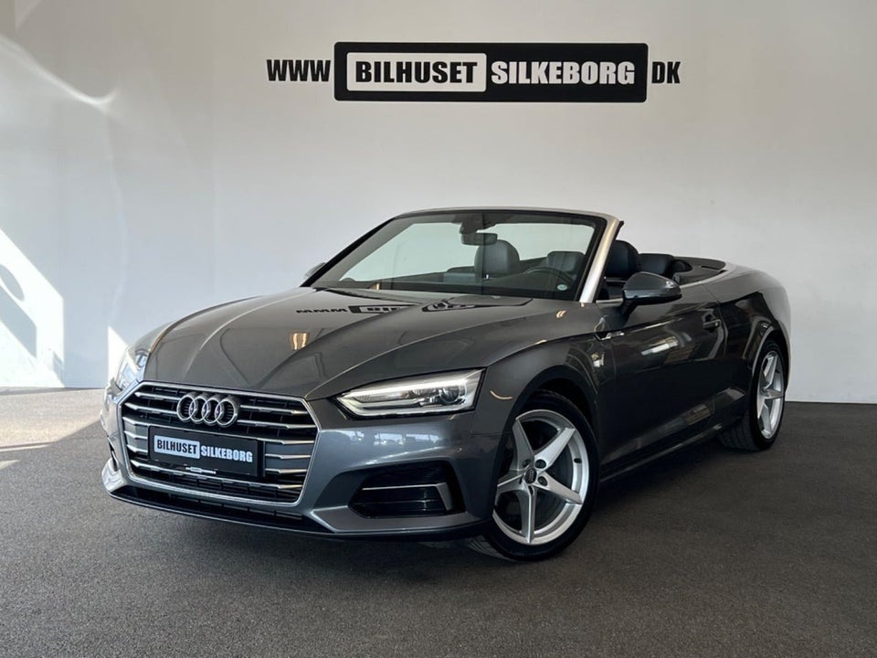 Brugt Audi A5 2,0 TFSi 190 Sport Cabriolet S-tr. 2d - Bilbasen