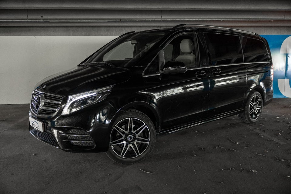 Brugt Mercedes V250 d 2,2 AMG Line aut. 4Matic lang - Bilbasen