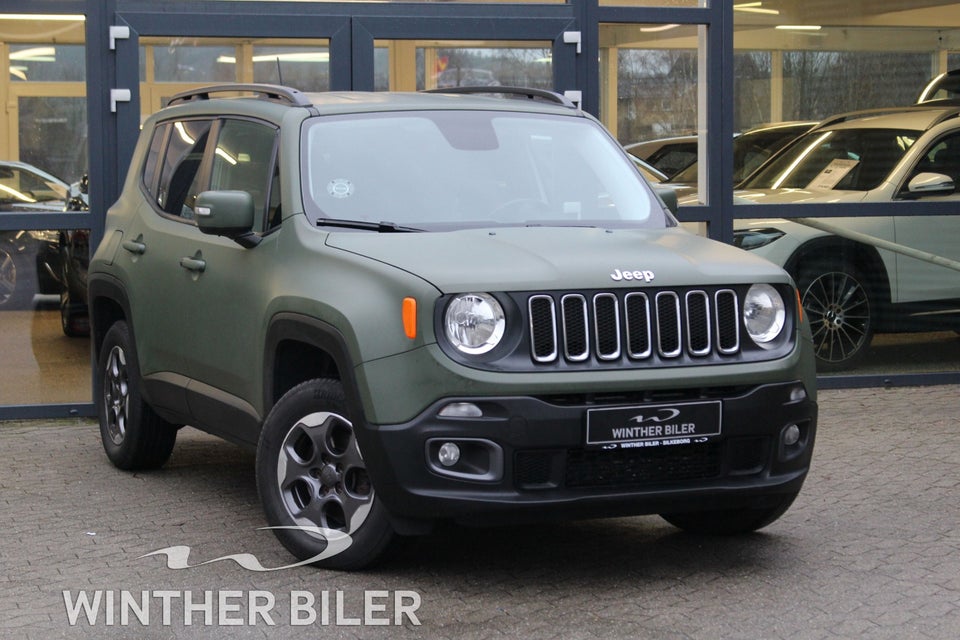 Brugt Jeep Renegade 2,0 M-Jet 140 Longitude AWD Van 5d - Bilbasen