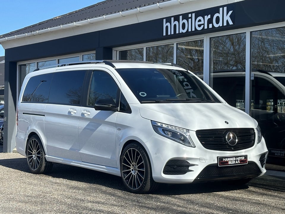 Brugt Mercedes V250 d 2,2 AMG Line aut. 4Matic lang - Bilbasen