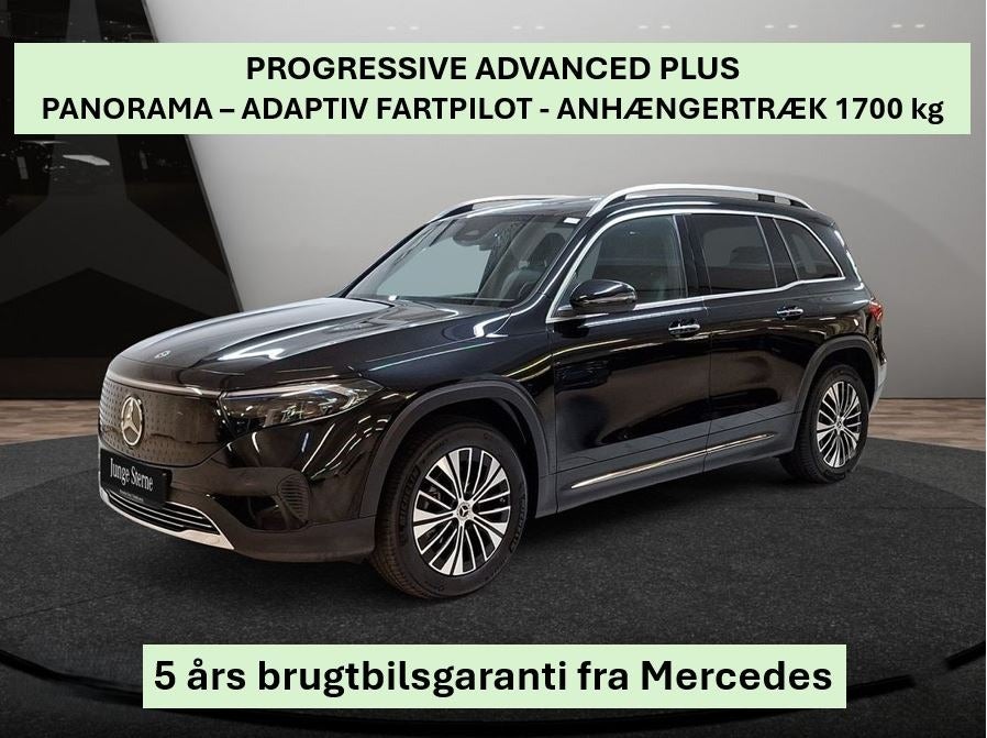 Brugt Mercedes EQB300 Progressive Advance Plus 4Matic 5d - Bilbasen