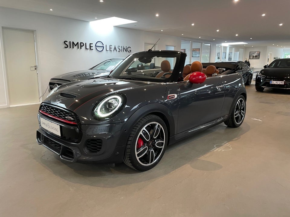 Brugt MINI Cooper S 2,0 JC Works Cabriolet aut. 2d - Bilbasen