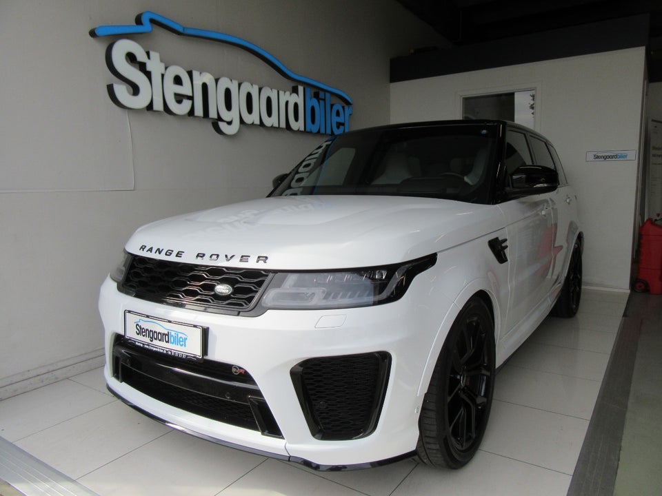 Brugt Land Rover Range Rover Sport 5,0 P575 SVR aut. 5d - Bilbasen