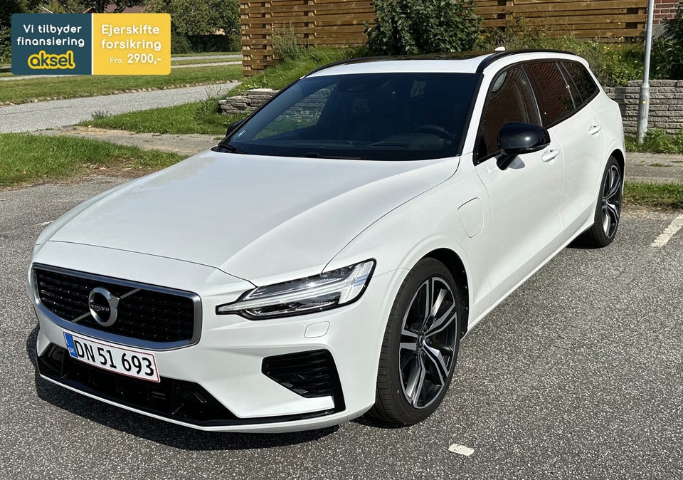 Brugt Volvo V60 2,0 T8 ReCharge R-Design aut. AWD 5d - Bilbasen